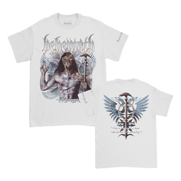 Demigod Album Tee White – Behemoth Official